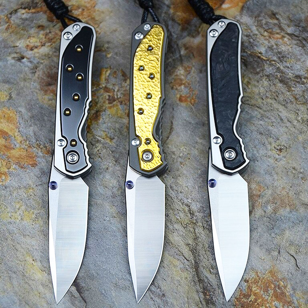 Kevin John Mini Sebenza 21 Folding Knife M390 Titanium Handle