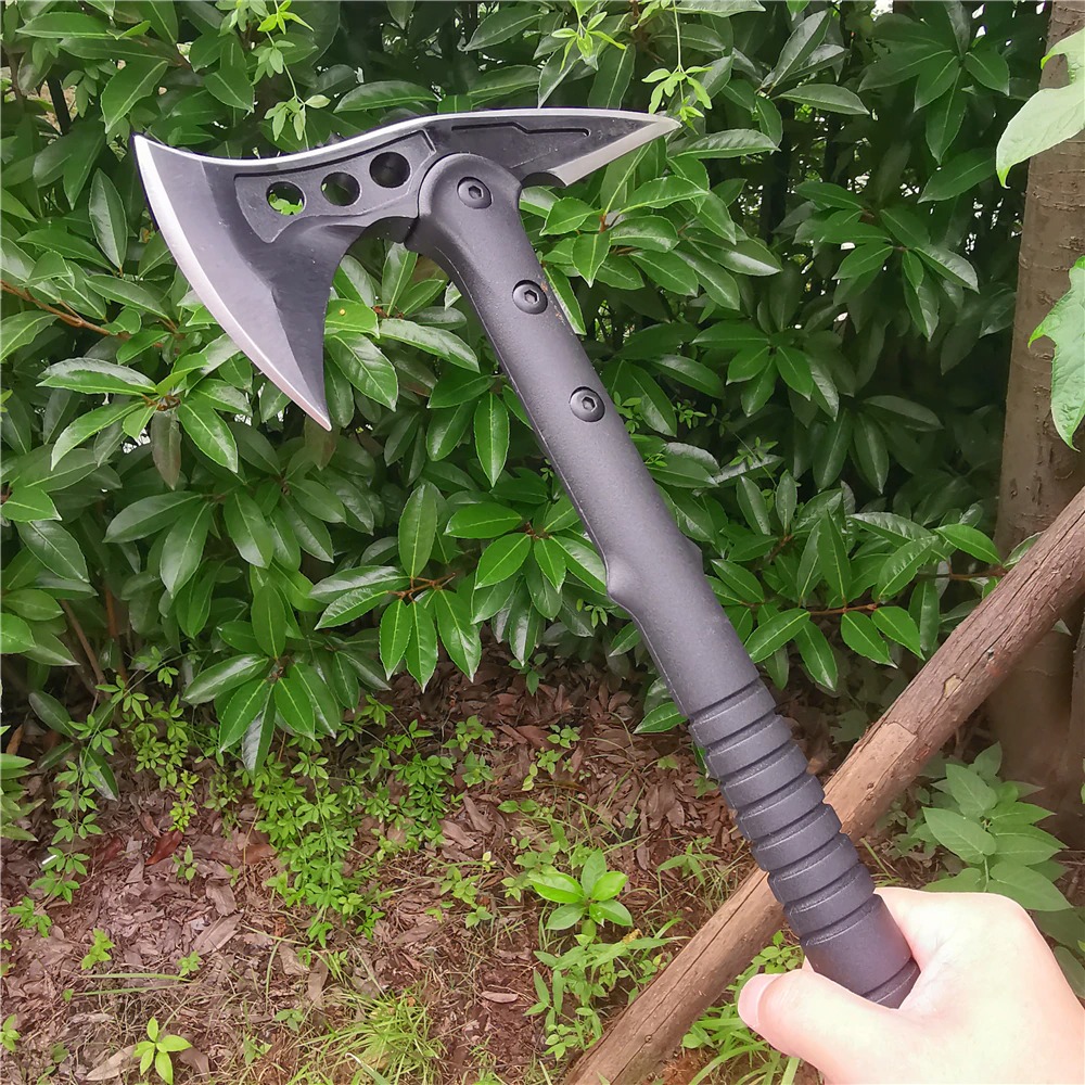 Tactical Axe Tomahawk Hatchet Viking Bushcraft Tool Hand Ice Ax
