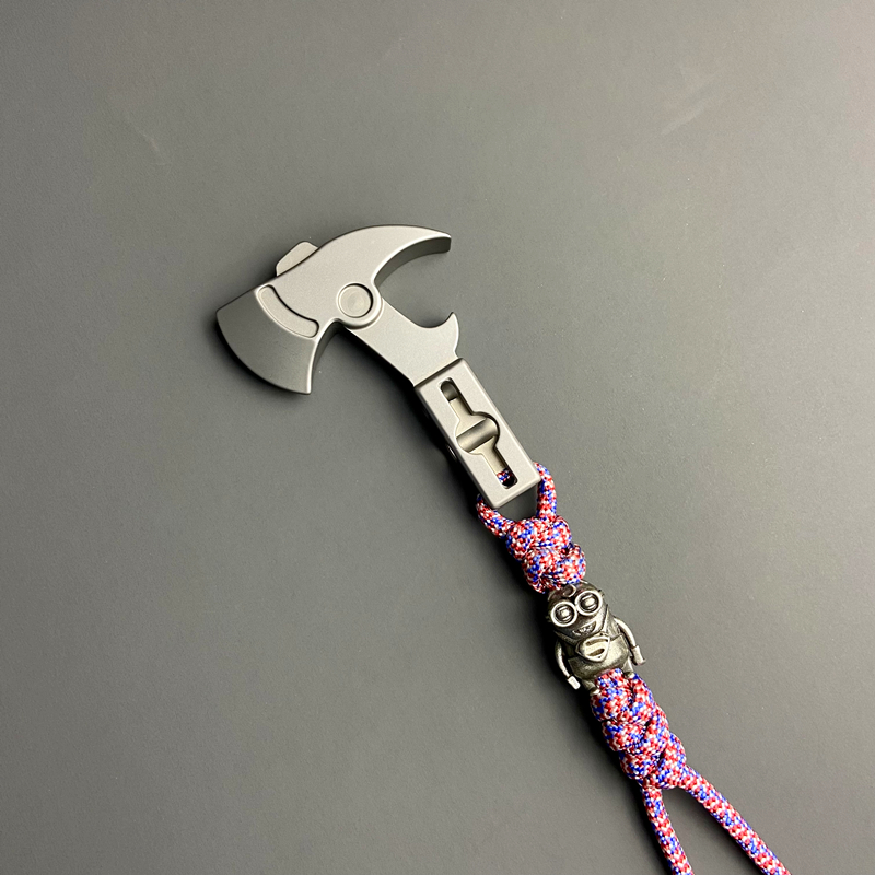 Titanium Axe TC4 EDC Tool Corkscrew Bottle Opener Collectible gift
