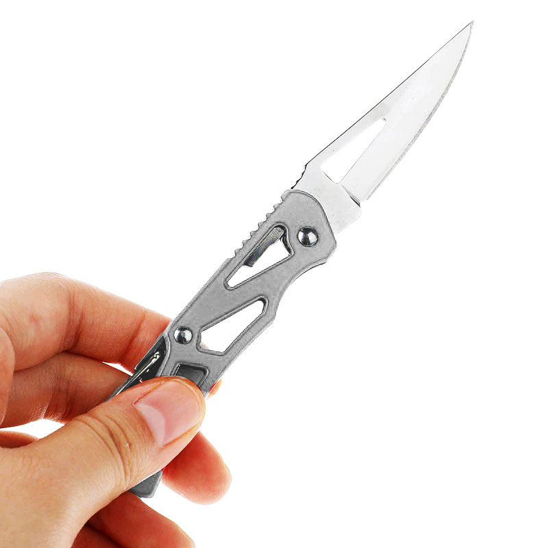 Hiking folding Knife survival Tactical Camping fixed blade edc