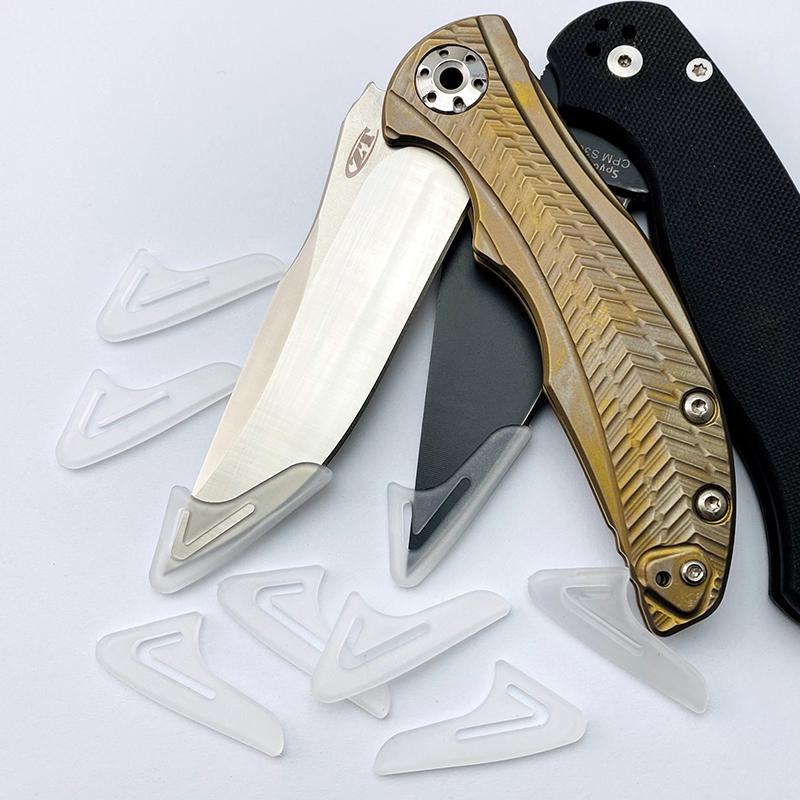 10PCS Knife Tip Cover Plastic Transparent Blade Protector Prevent Knife ...