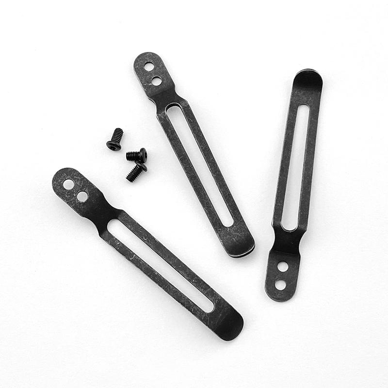 Knife Clip Stainless Steel Back Pocket Clip Holder Making Knife DIY Parts