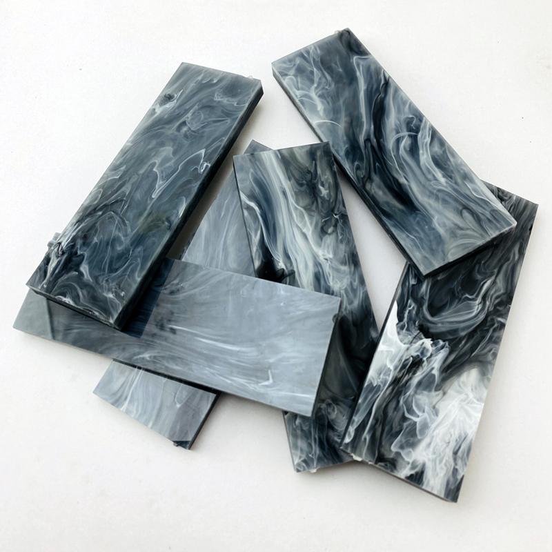 Knife Handle Scale Material Acrylic Textured Knife Patch DIY Knife Making