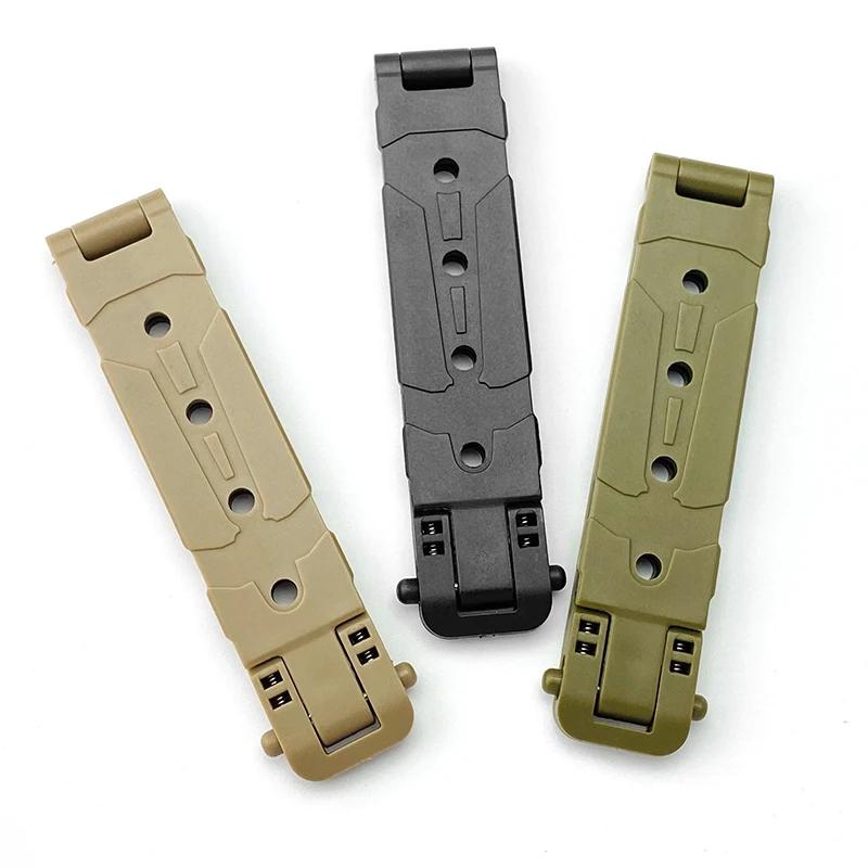 Kydex Sheath Waist Clip DIY Back Carrying Buckle Scabbard for MOLLE ...