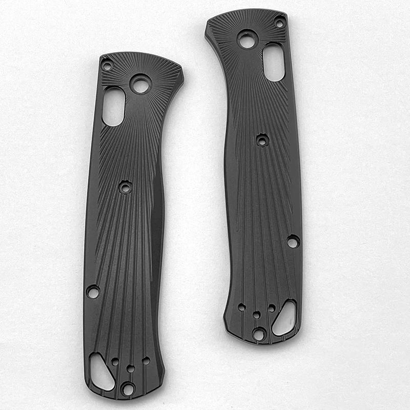 Knife Patch Handle Aluminum Alloy Folding Knife DIY for Benchmade ...