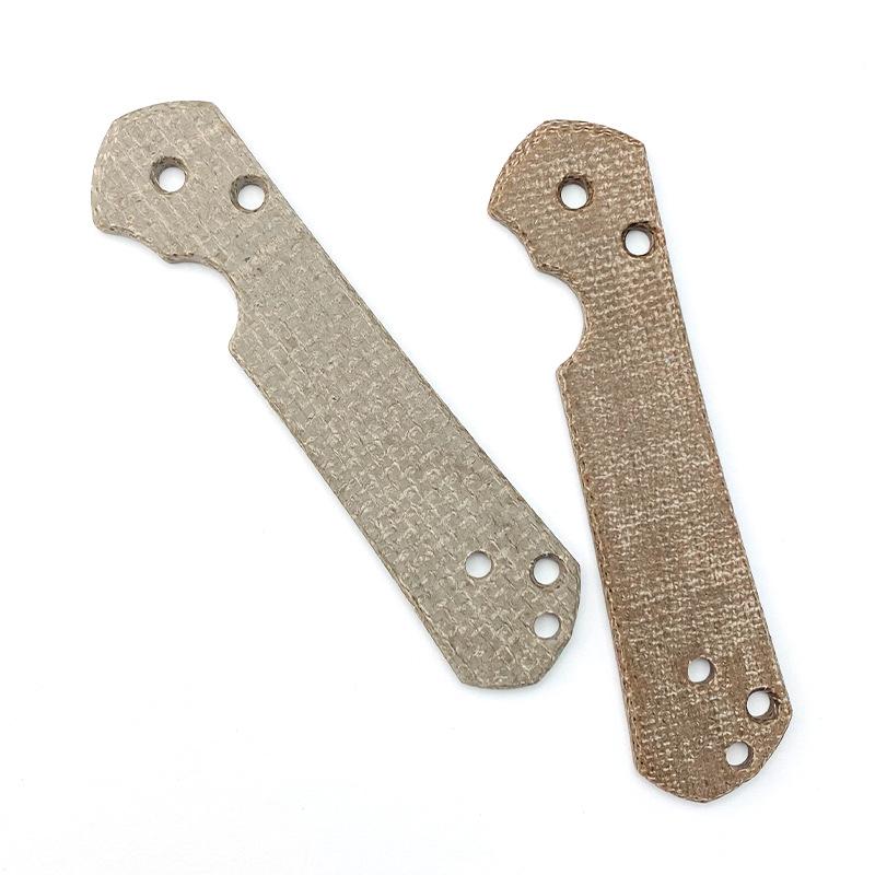 Linen Micarta Large Folding Knife Grip Patch DIY for Chris Reeve ...